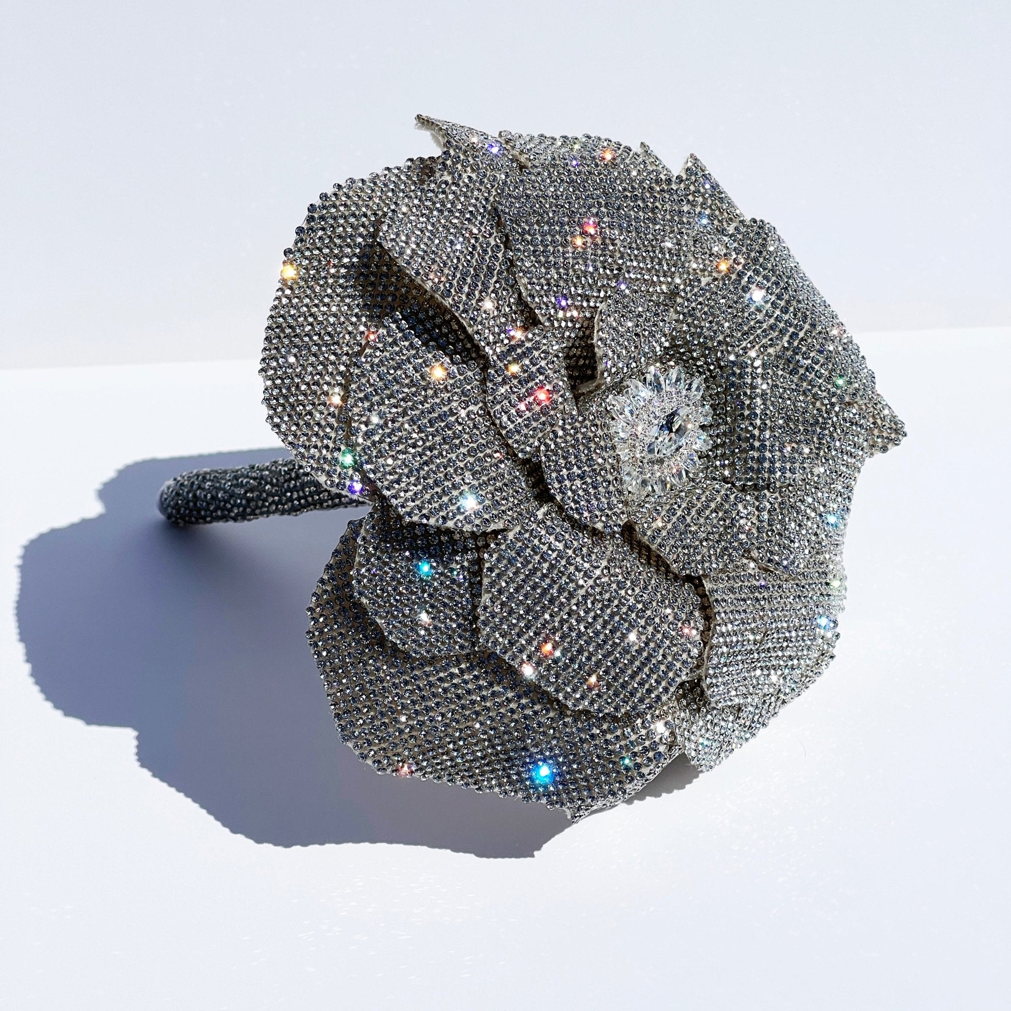 large-glitterati-crystal-single-flower-stem-wedding-bouquet-alternative ...